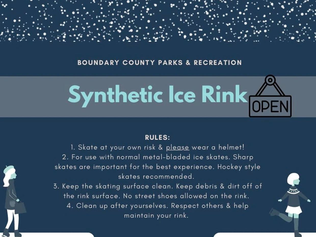 Synthetic Ice Rink | Boundary County Parks and Rec